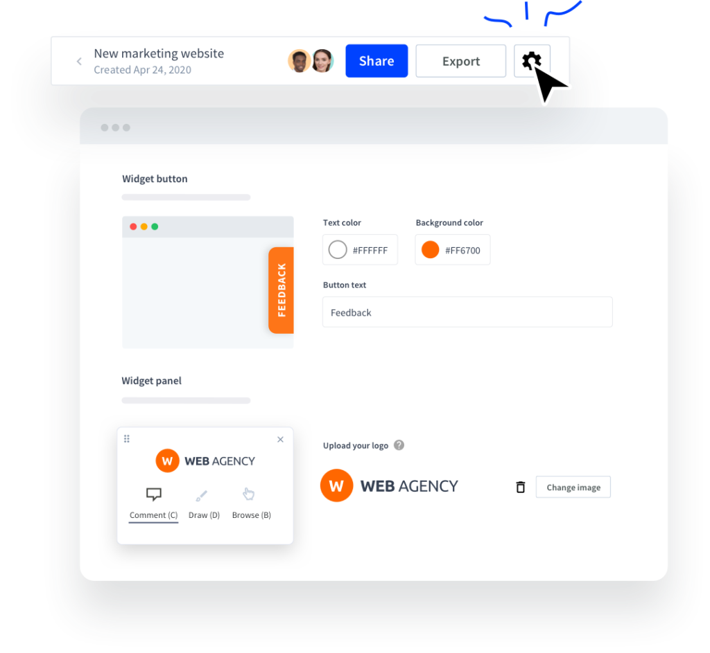 Feedback widget - Visual Feedback, Website Annotation & Bug Reporting ...
